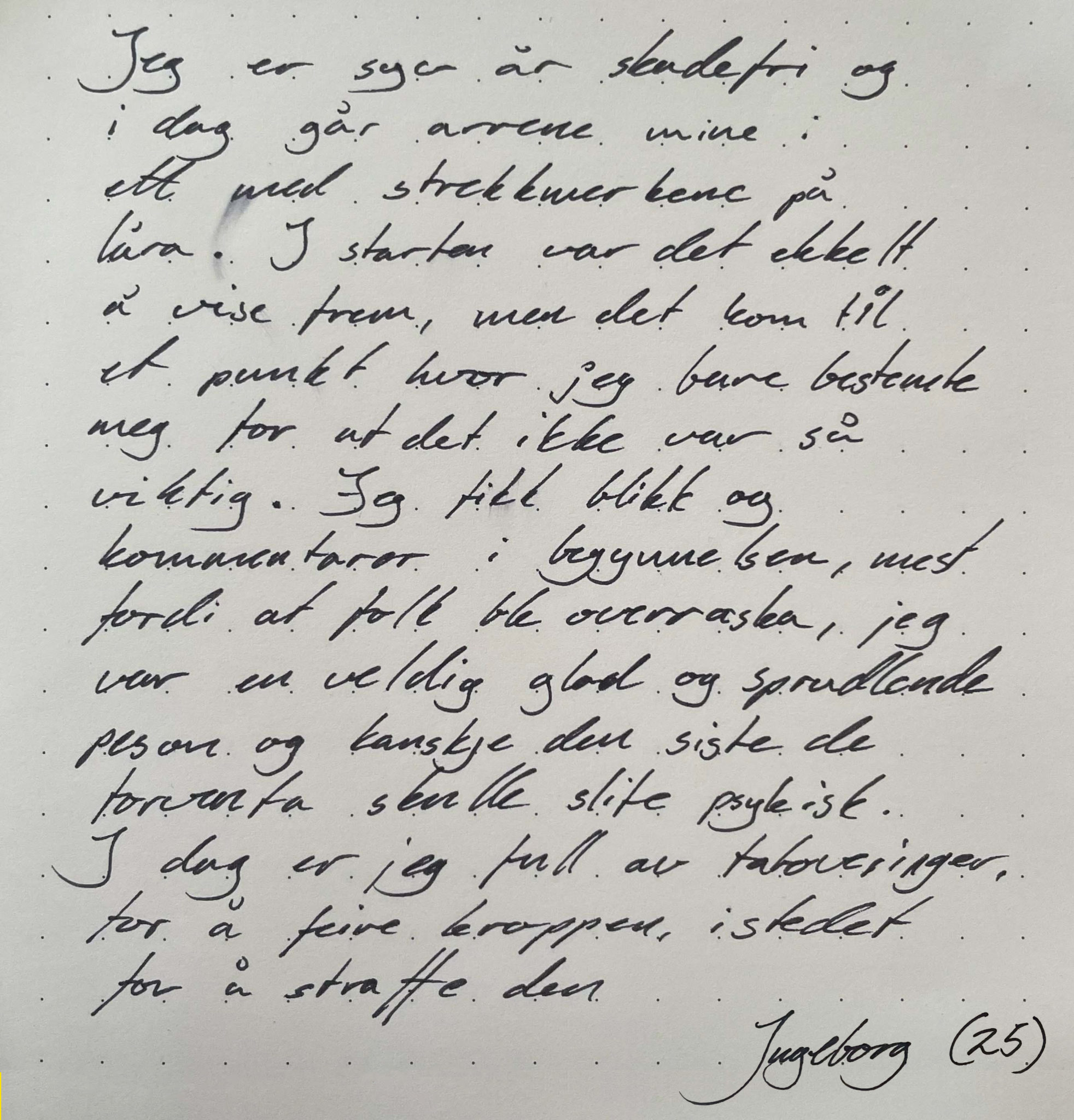 p3.no » Tiden etter selvskading